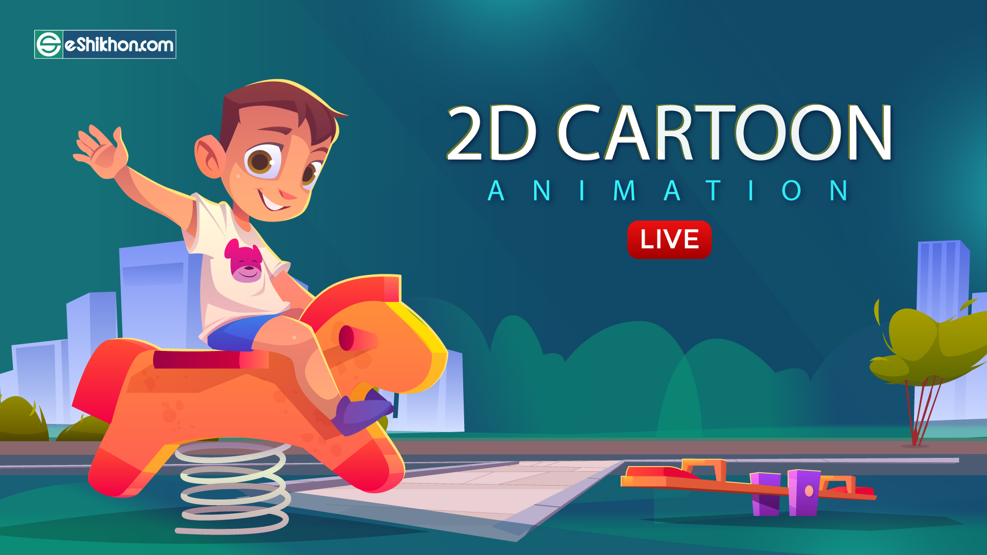Professional 2D Cartoon Character Animation Video Course - eShikhon.com ...